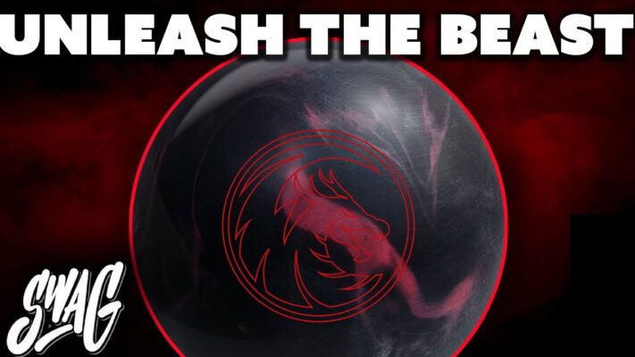 SWAG Black Dragon Bowling Ball - SWAG Bowling
